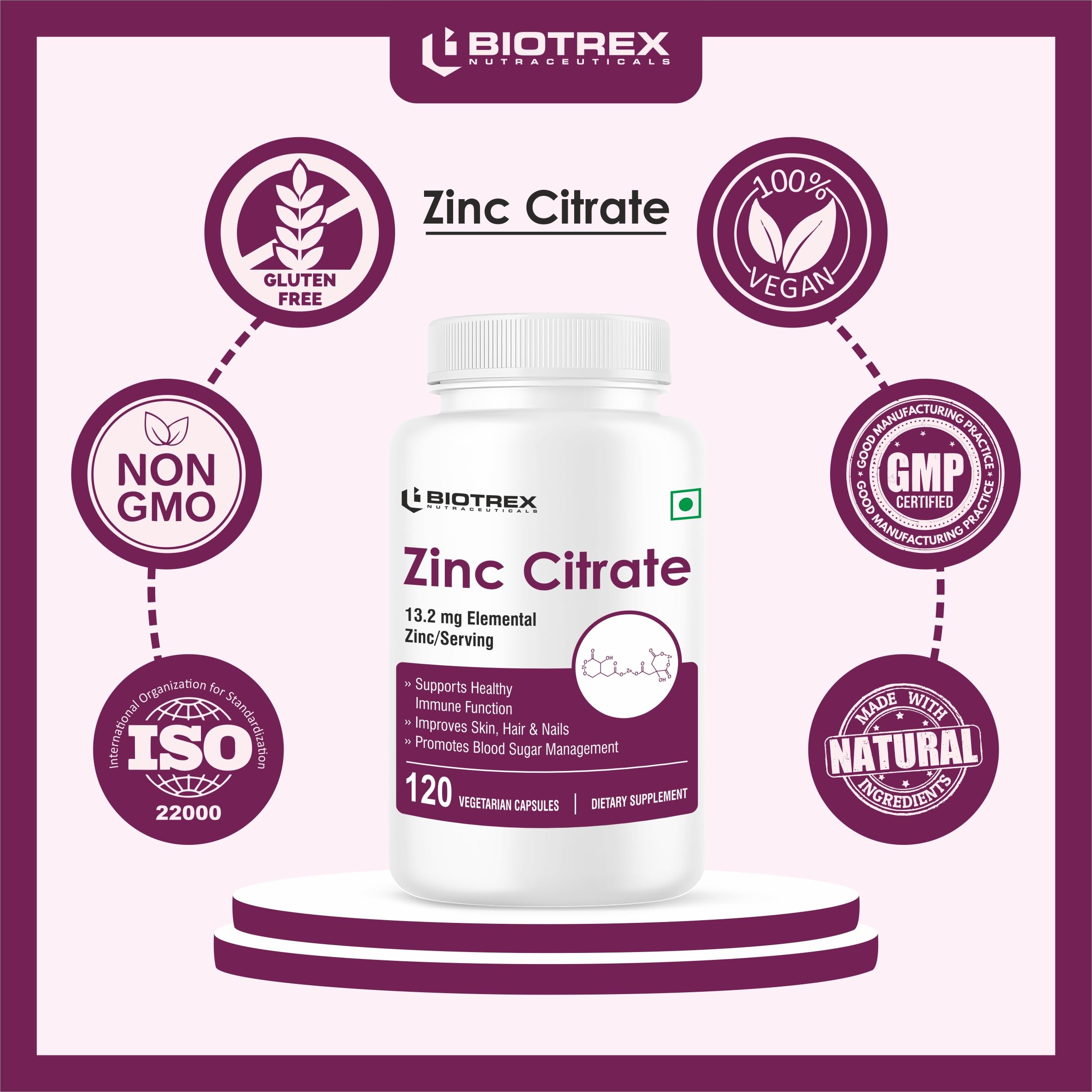 zinc for stronger nails and hair