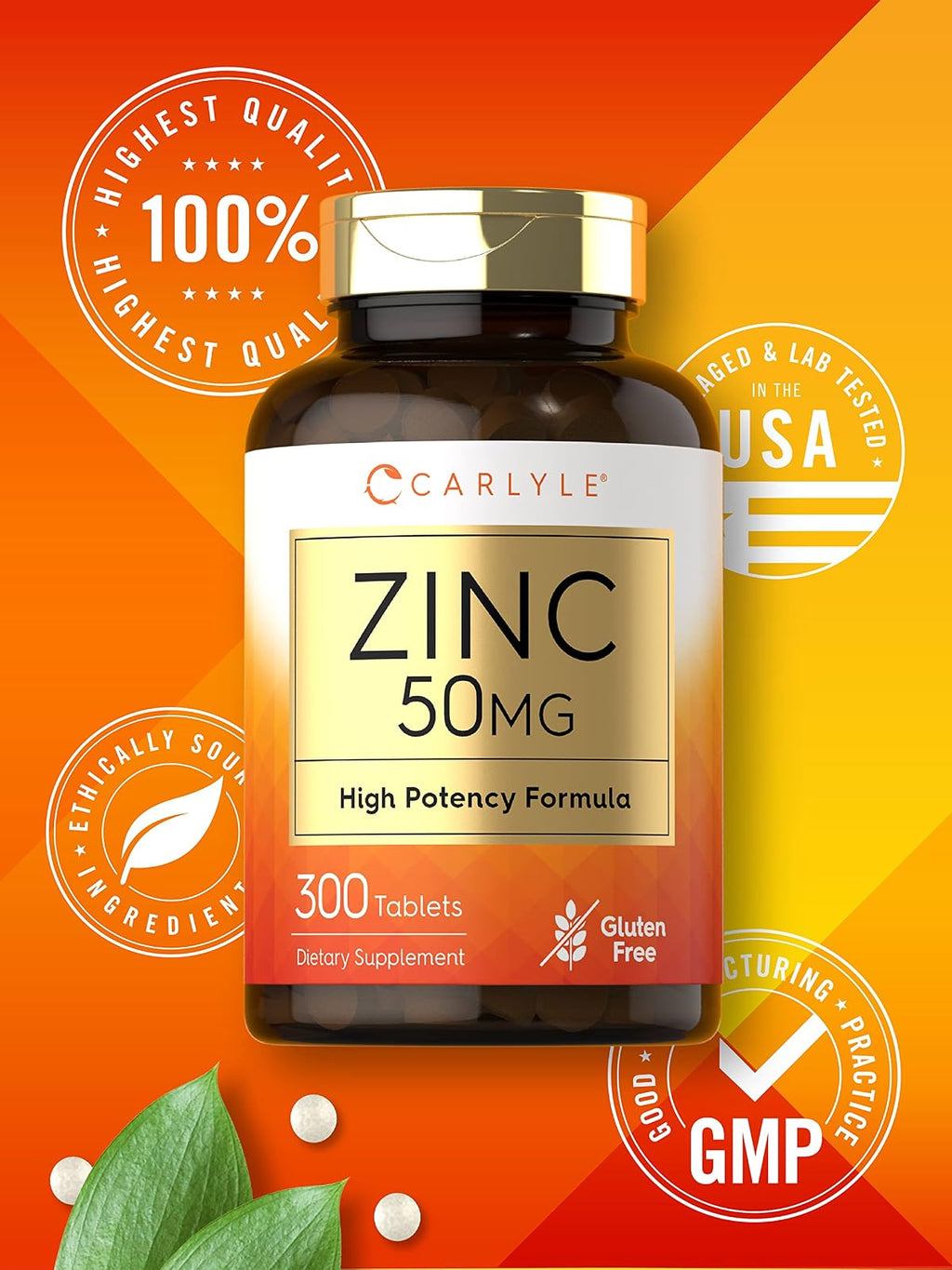 Zinc gluconate for better absorption