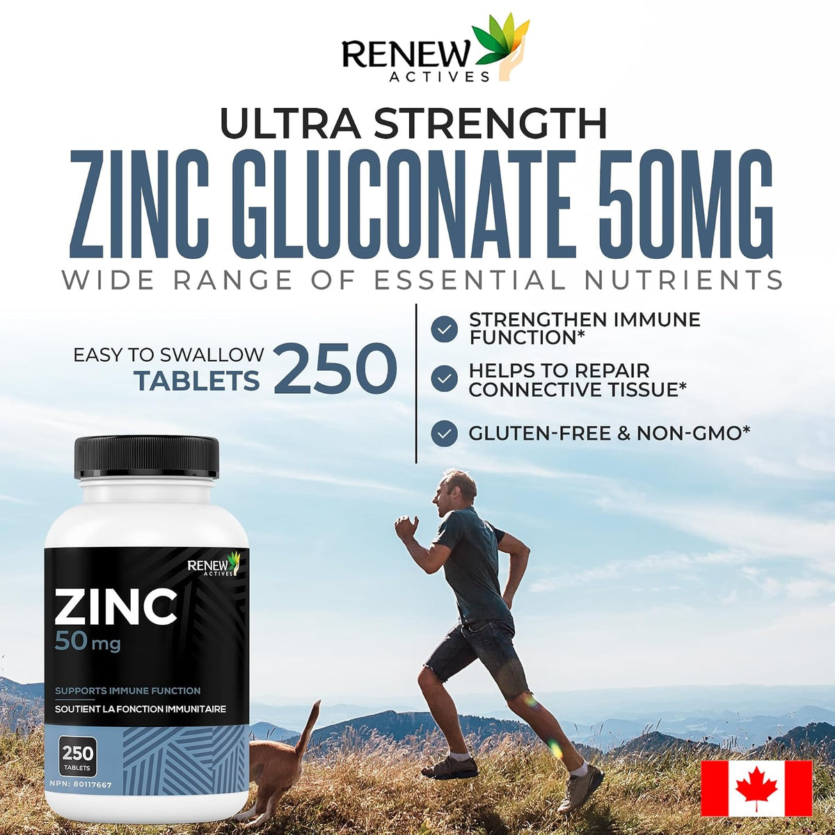 zinc gluconate for better absorption
