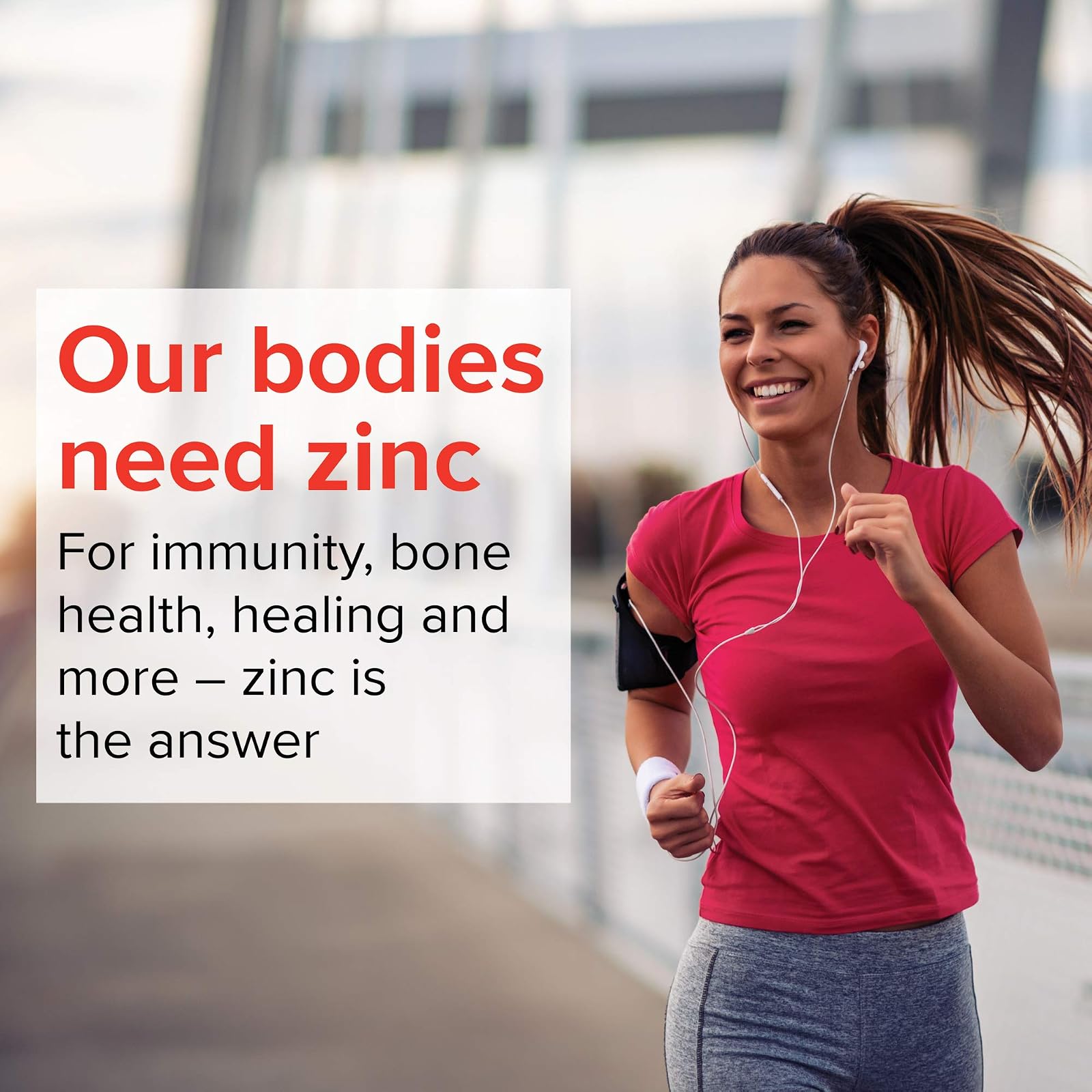 Zinc gluconate for better absorption