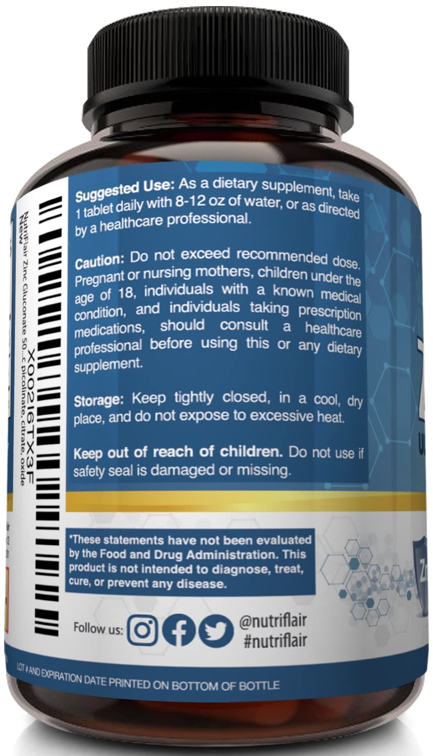 Zinc gluconate for cold relief