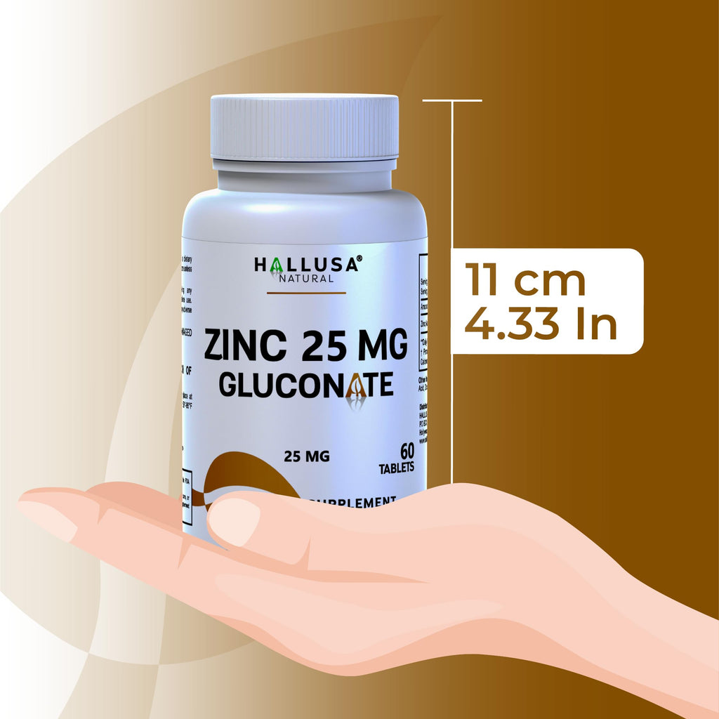 Zinc gluconate for enhanced absorption