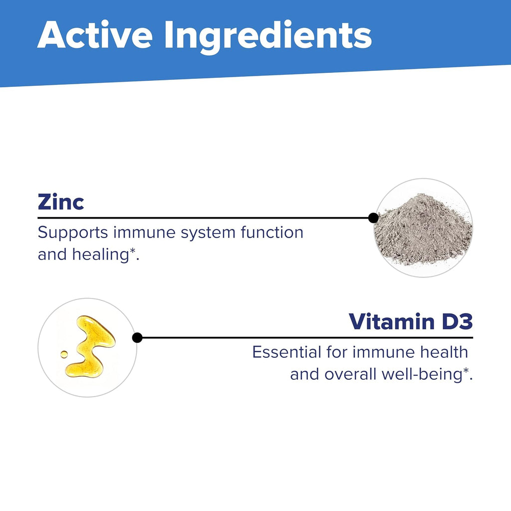 Zinc gluconate for enhanced vitality