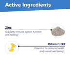 Zinc gluconate for enhanced vitality