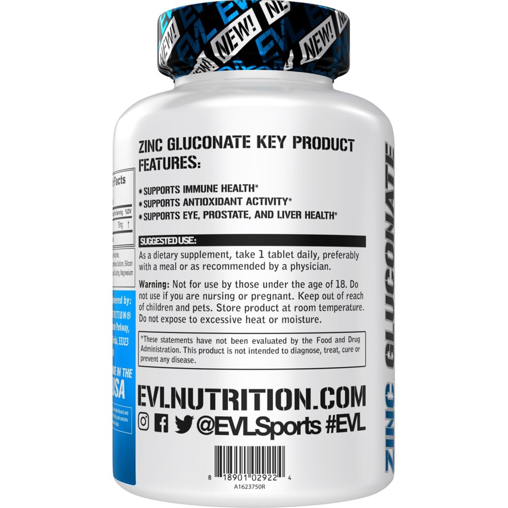 zinc gluconate for liver support