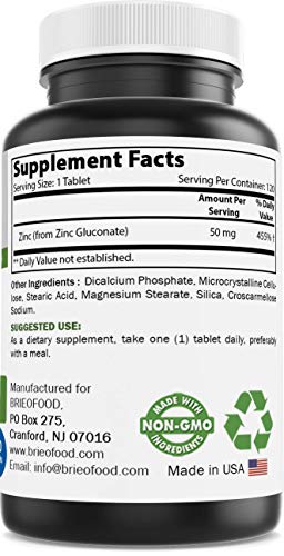 Zinc Gluconate for optimal absorption
