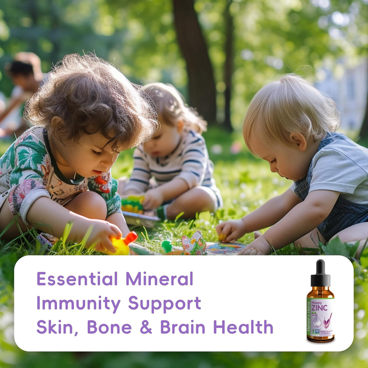 Zinc gluconate for optimal health