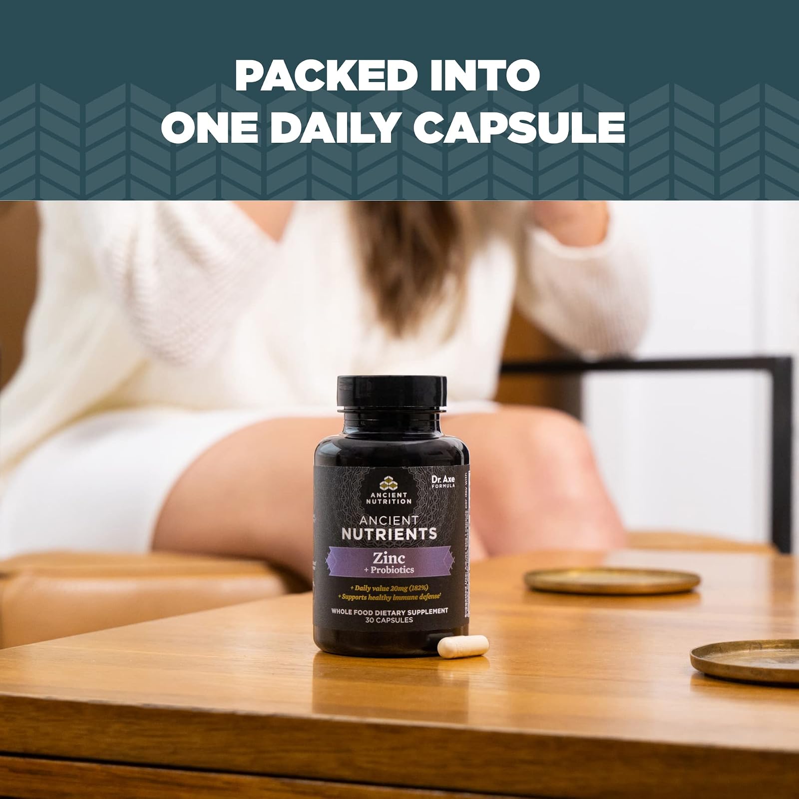 Zinc gluconate for overall wellness