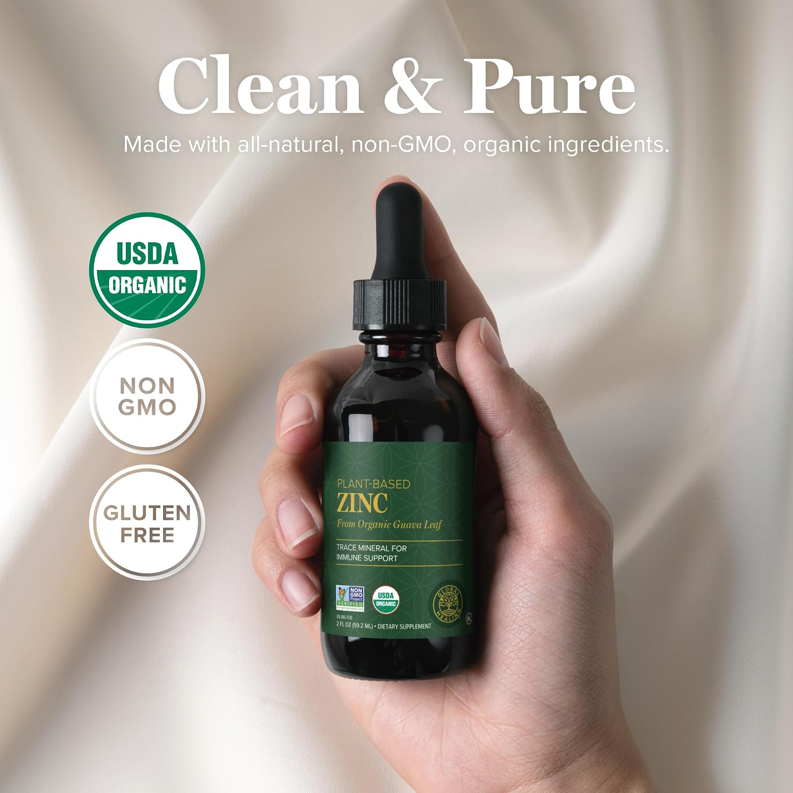 zinc gluconate liquid supplement benefits
