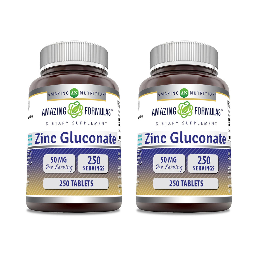 Zinc gluconate supplement tablets