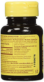 Zinc gluconate tablets for cold support