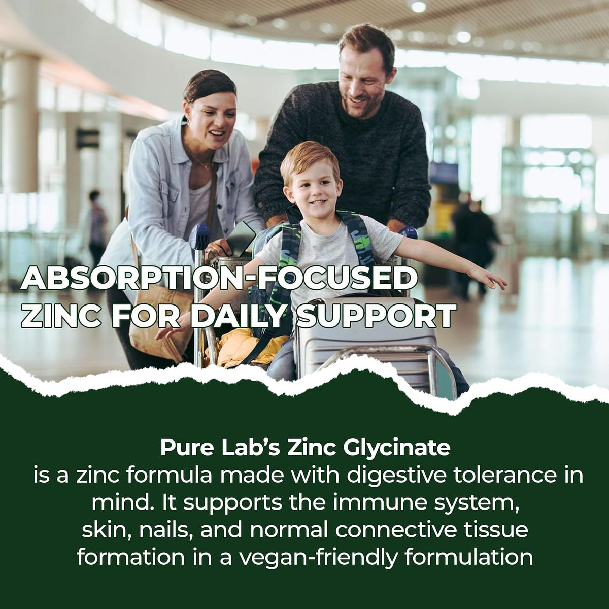 Zinc Glycinate for overall vitality