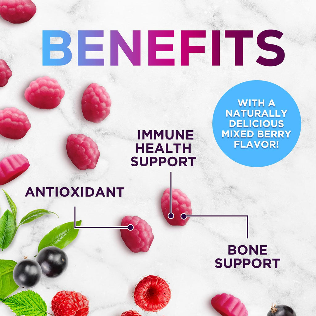 zinc gummies for bone health benefits