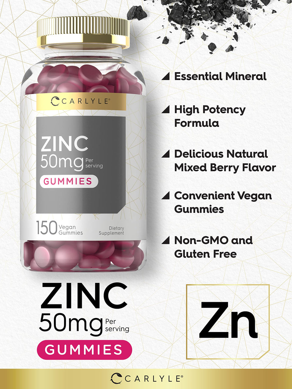 Zinc gummies for daily wellness