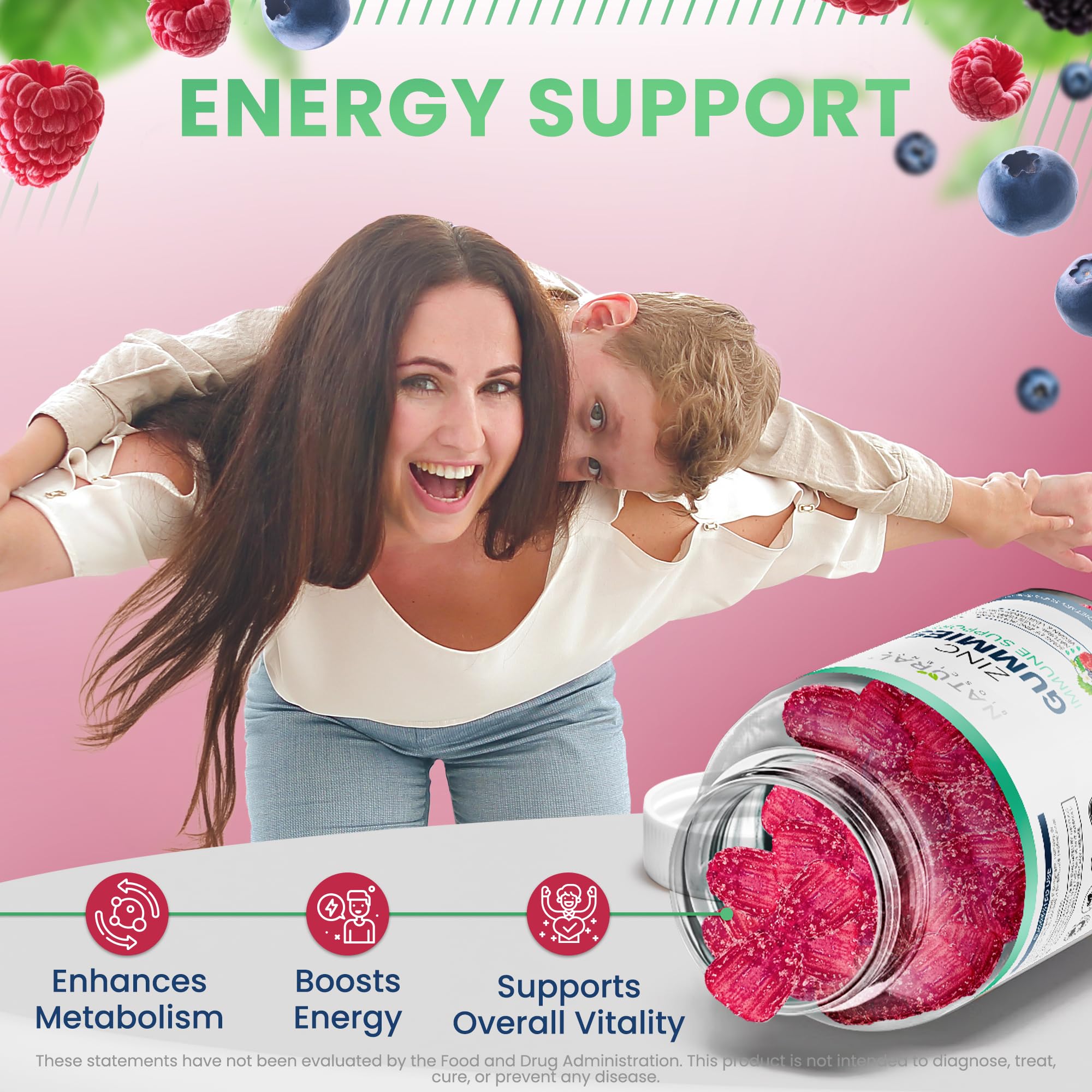 zinc gummies for healthy skin