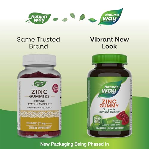 Zinc gummies for immune support