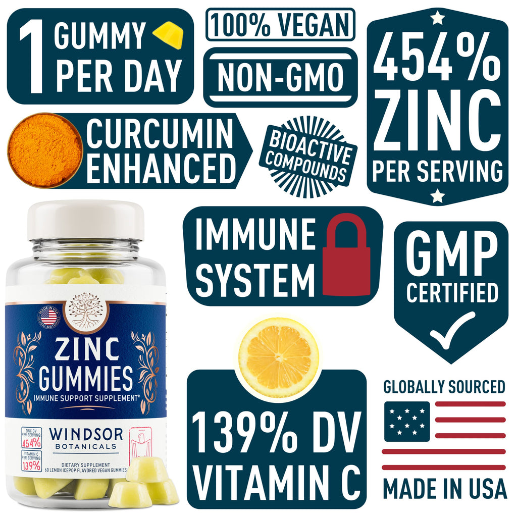 zinc gummies for kids and adults