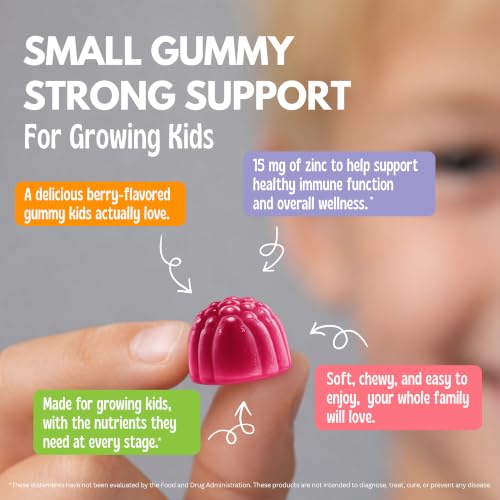 zinc gummies for kids' immune system