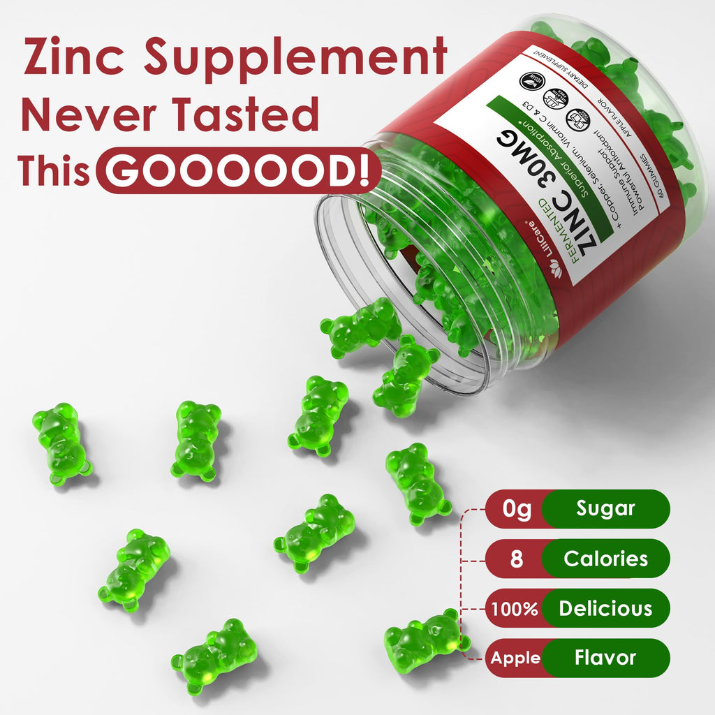 zinc gummies for overall health benefits