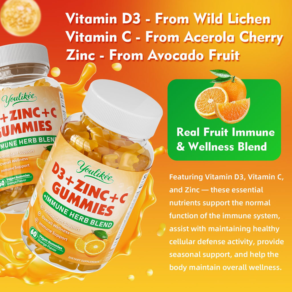 Zinc gummies for overall wellness
