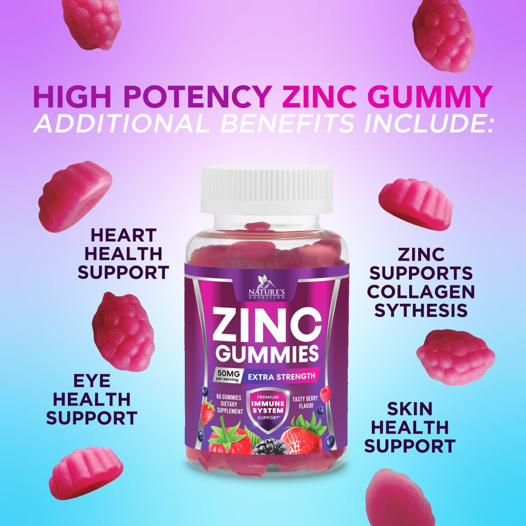 zinc gummies with high bioavailability