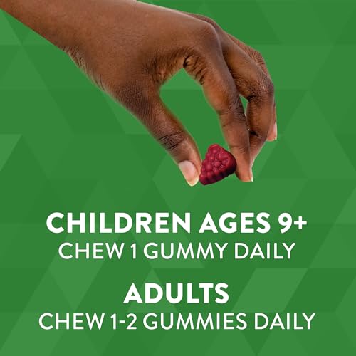 Zinc gummies with mixed berry taste