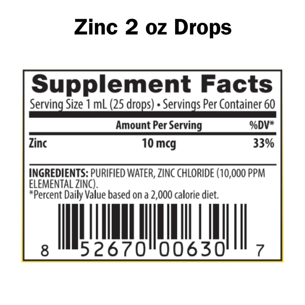 Zinc Ionic Mineral for stress relief
