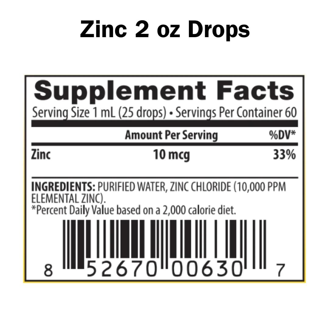 Zinc Ionic Mineral for stress relief
