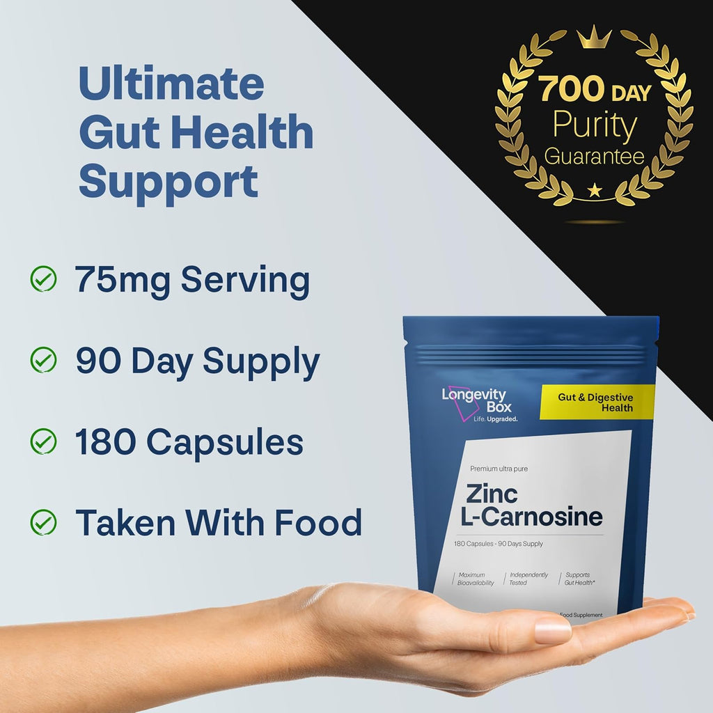 Zinc L-Carnosine 75 mg dietary supplement