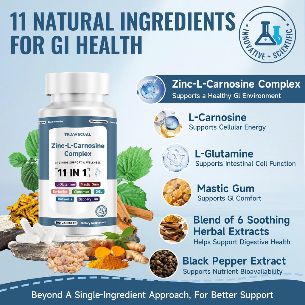Zinc L Carnosine 85 mg dietary supplement