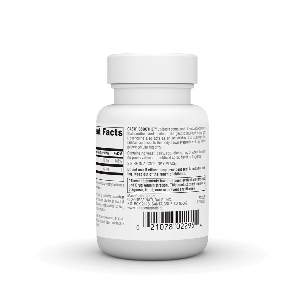 Zinc L-Carnosine for stomach comfort