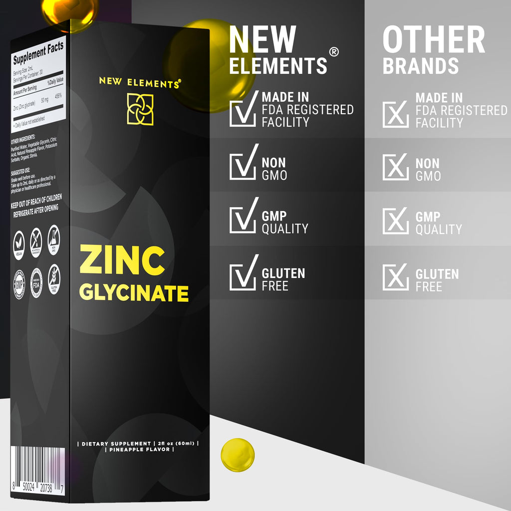 zinc liquid formula for easy dosing