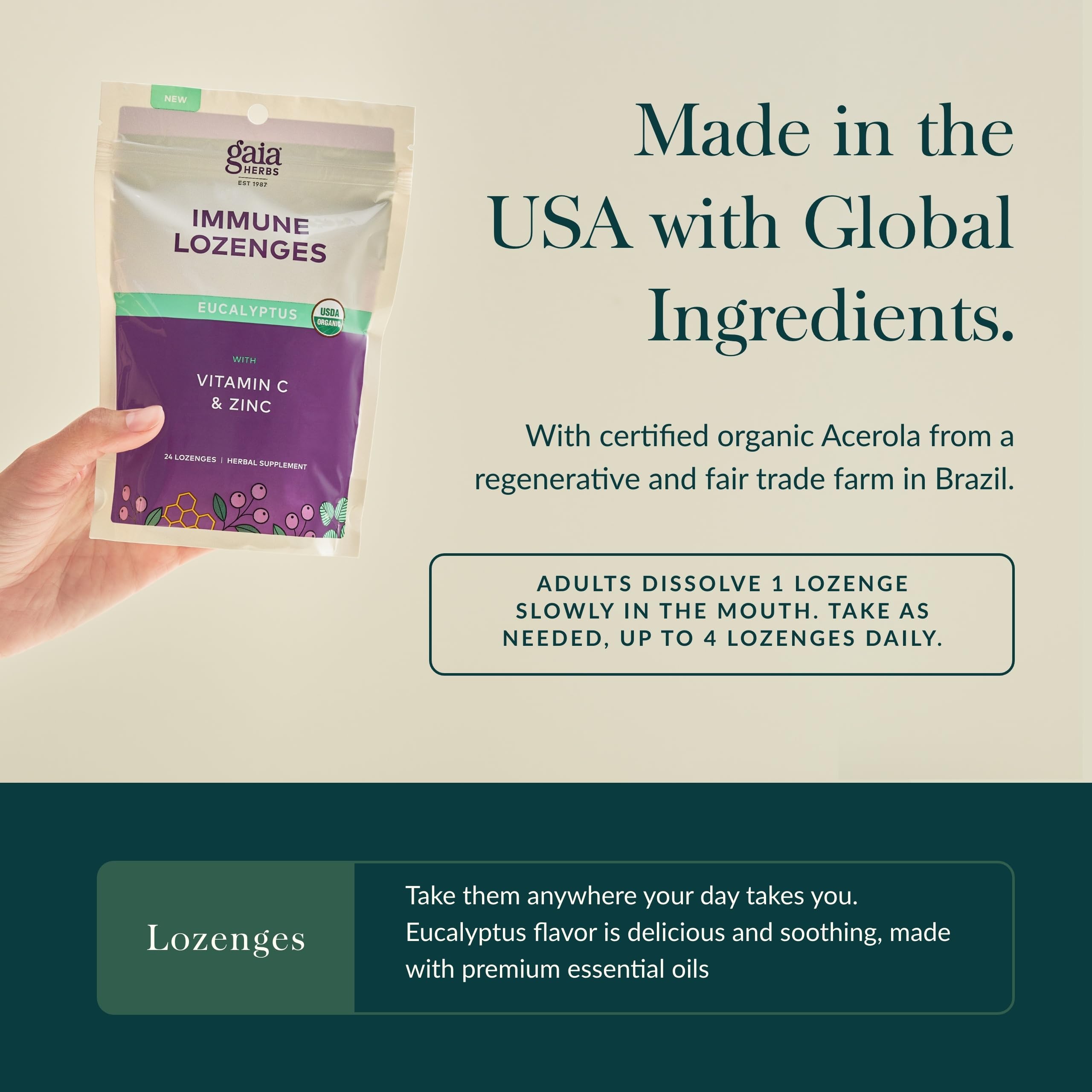 zinc lozenges for cold relief