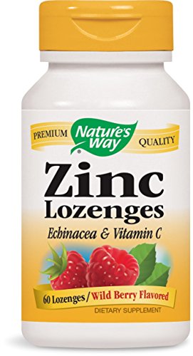 Zinc lozenges for cold relief