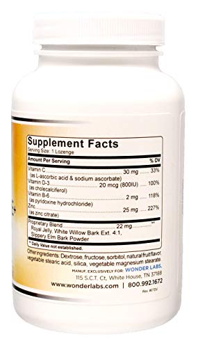 zinc lozenges for cold relief