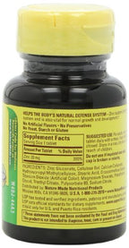Zinc lozenges for cold support