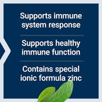 Zinc lozenges for daily wellness support