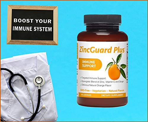 Zinc lozenges for enhanced immunity