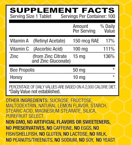 zinc lozenges for natural cold remedy