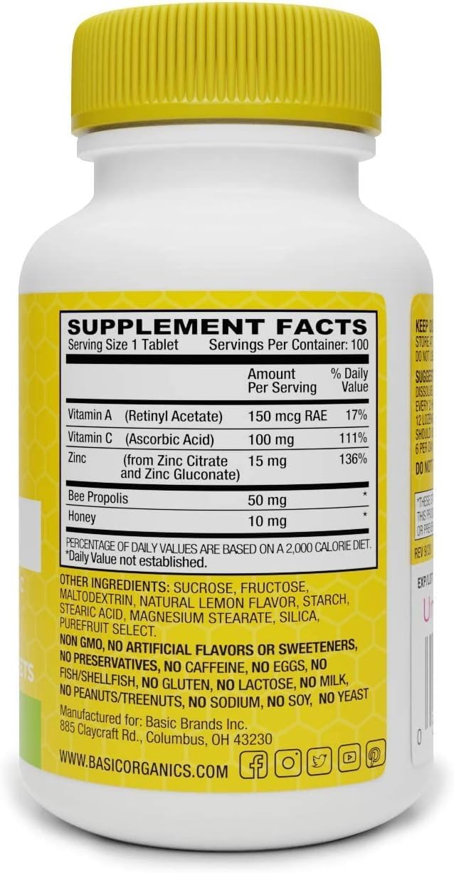 zinc lozenges for on-the-go relief
