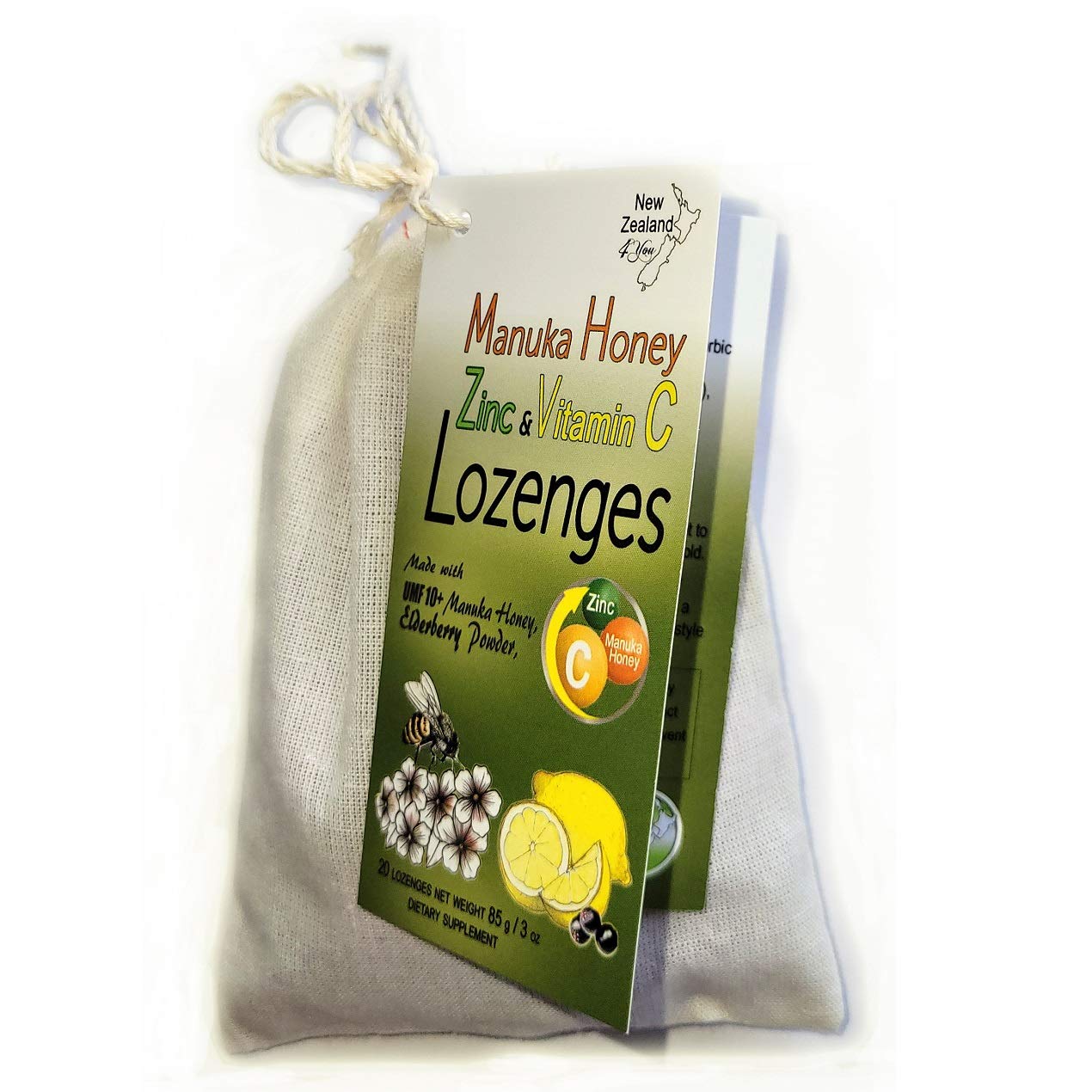 Zinc lozenges for seasonal wellness