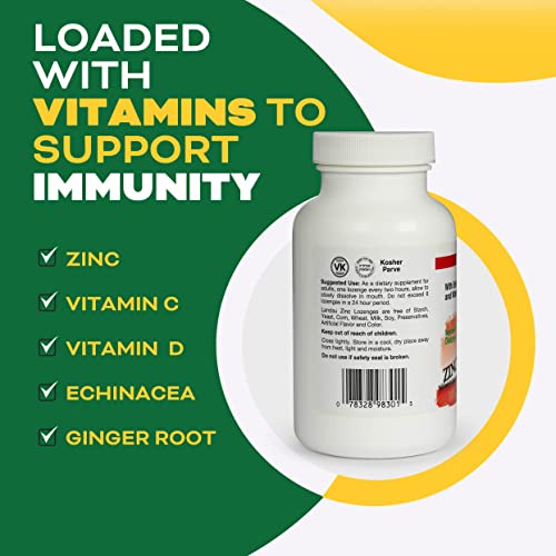 zinc lozenges for sore throat relief