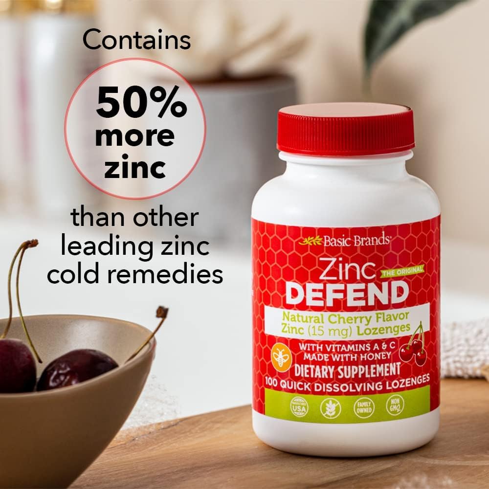 zinc lozenges for sore throat