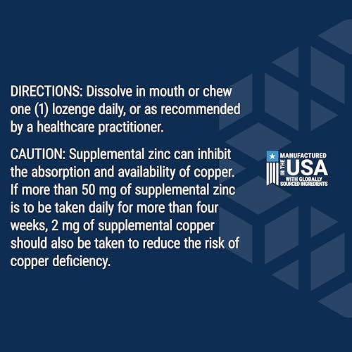 zinc lozenges for throat comfort