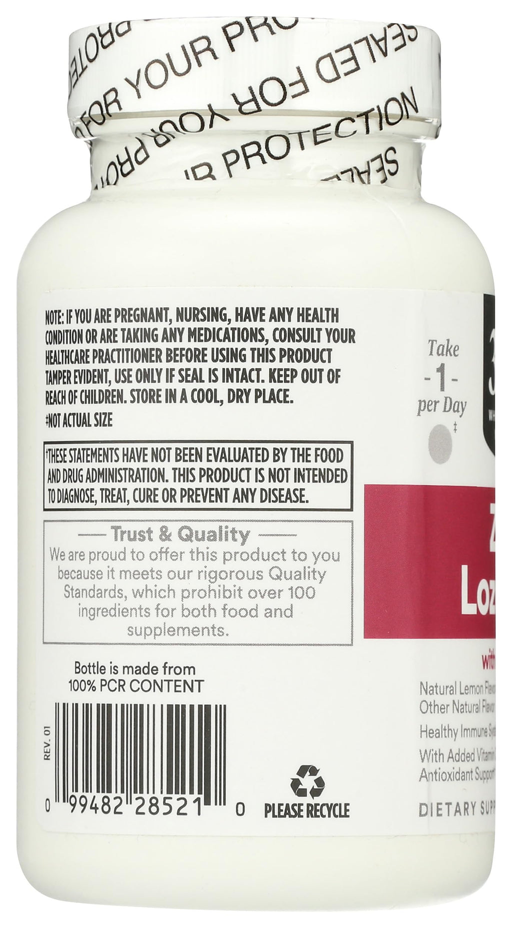 zinc lozenges for throat comfort