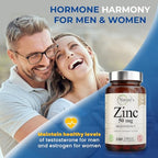 Zinc lozenges for throat comfort
