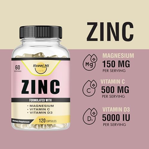 Zinc lozenges for throat health