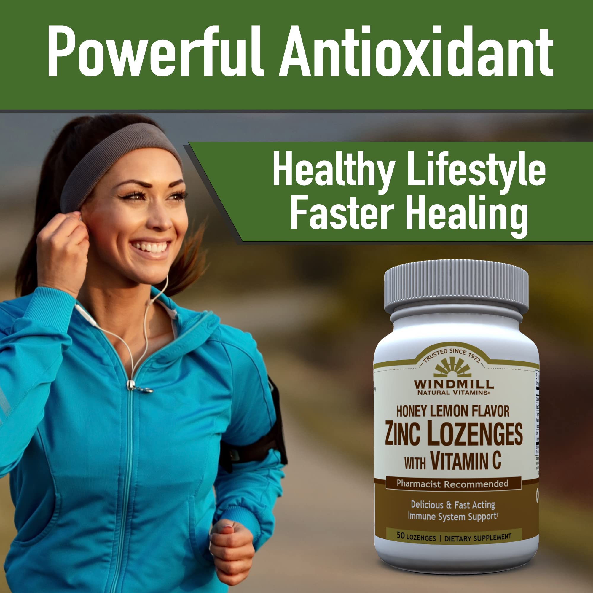 Zinc lozenges pack of two