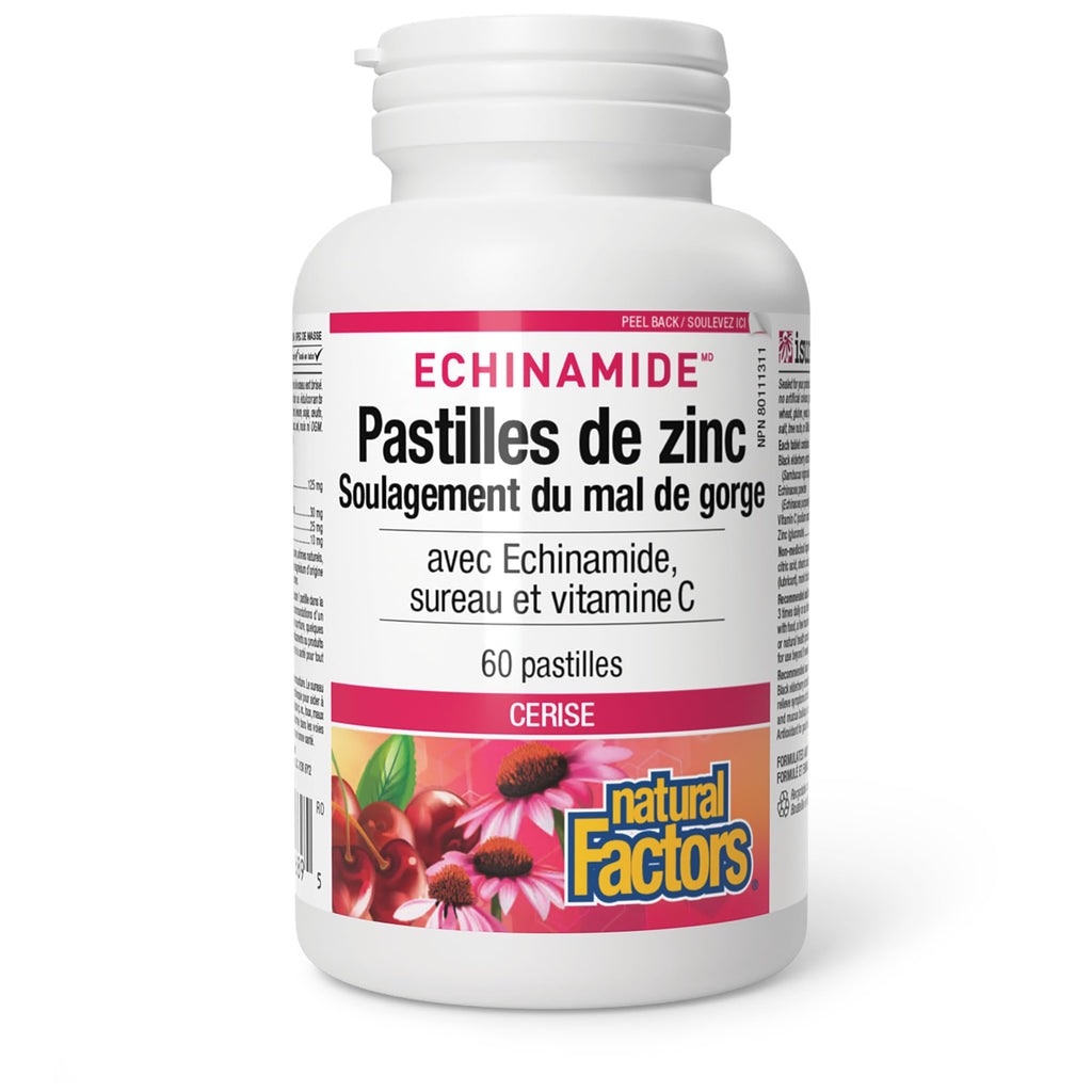 zinc lozenges with echinamide benefits
