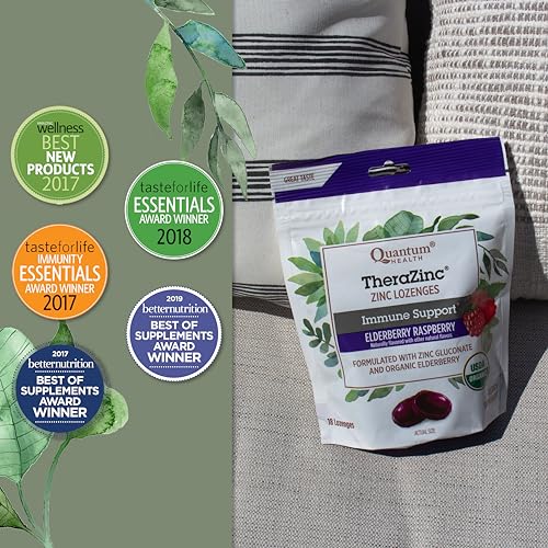 zinc lozenges with elderberry benefits